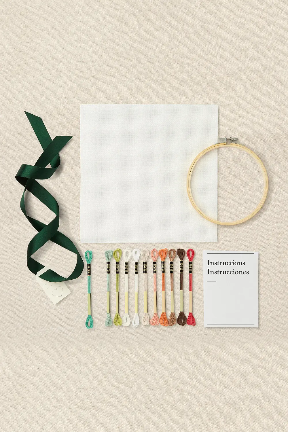 Woodland Friends Monogram - Cross Stitch Kit - DMC