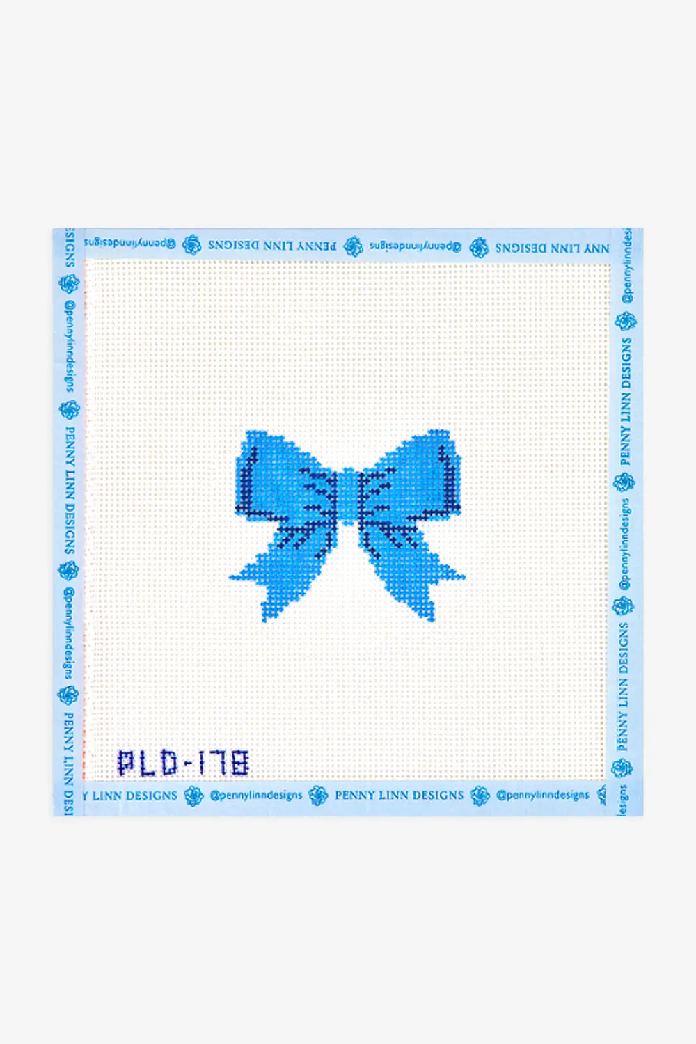 Bow Beginner Needlepoint Canvas - DMC