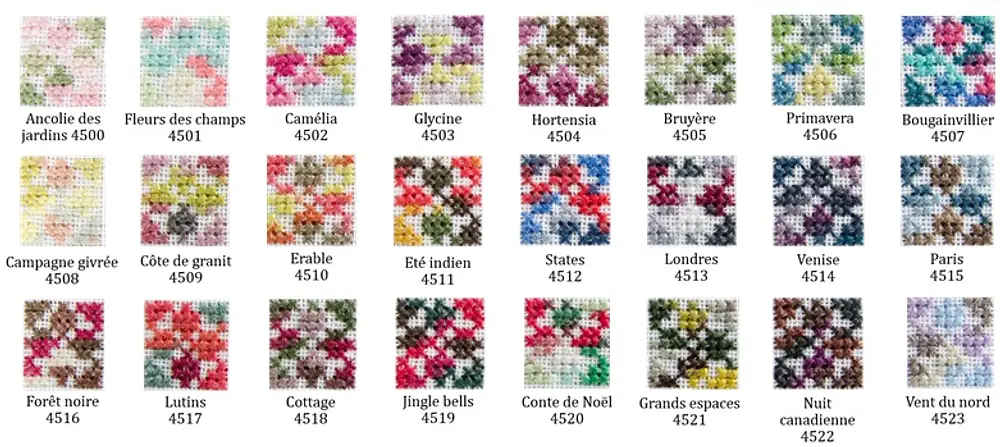 Carta de colores coloris - DMC