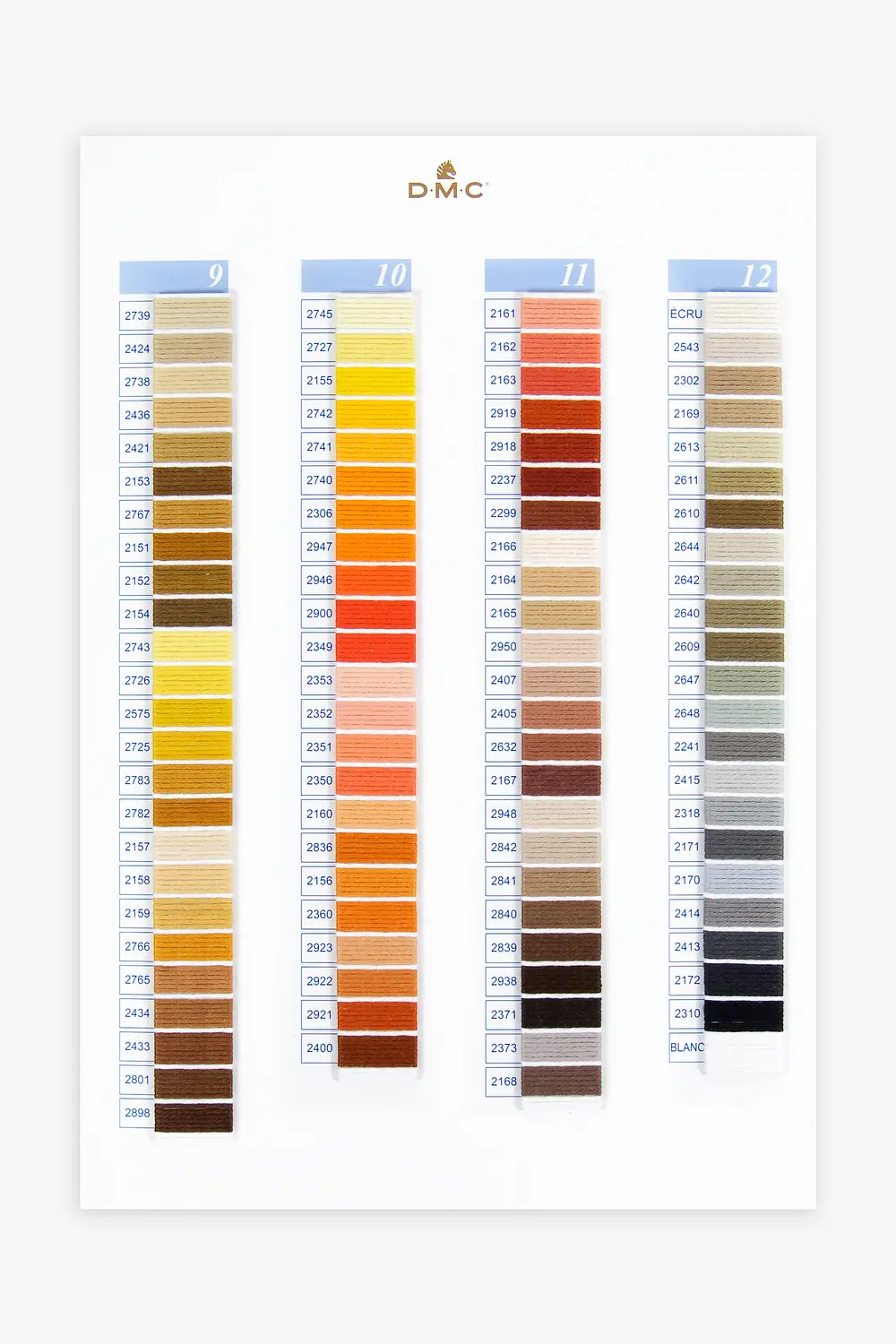 Nuancier Retors Mat - DMC