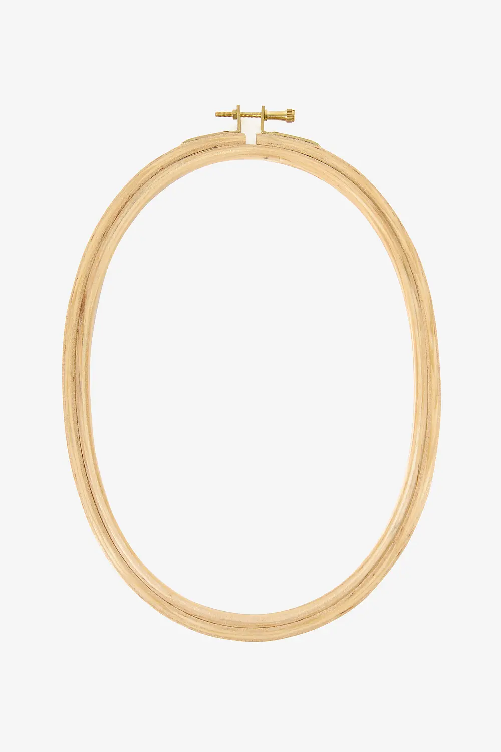 Oval Wooden Hoop - 10 Inch - DMC