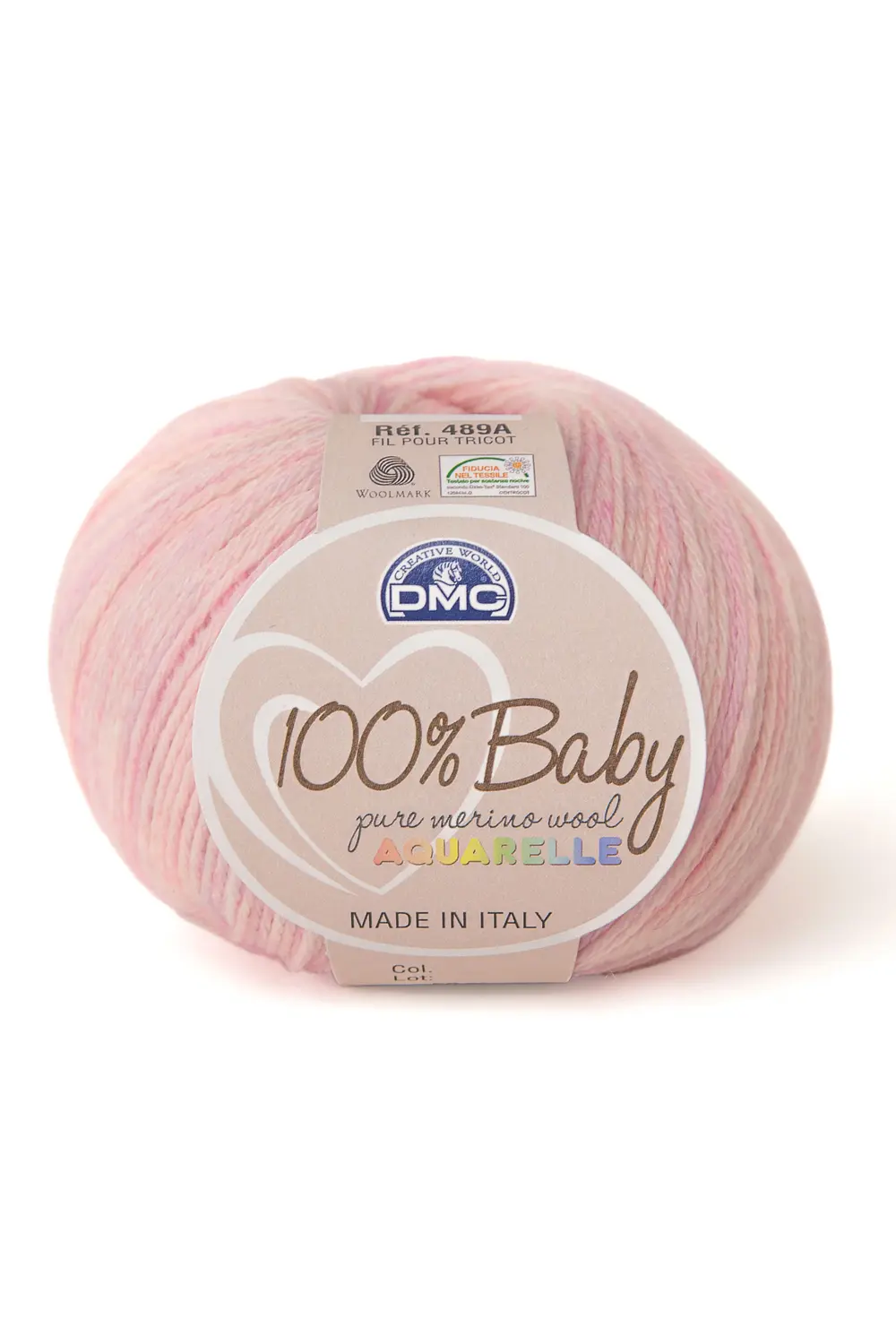 Laine 100% baby 489, pelote de laine mérinos - DMC - DMC