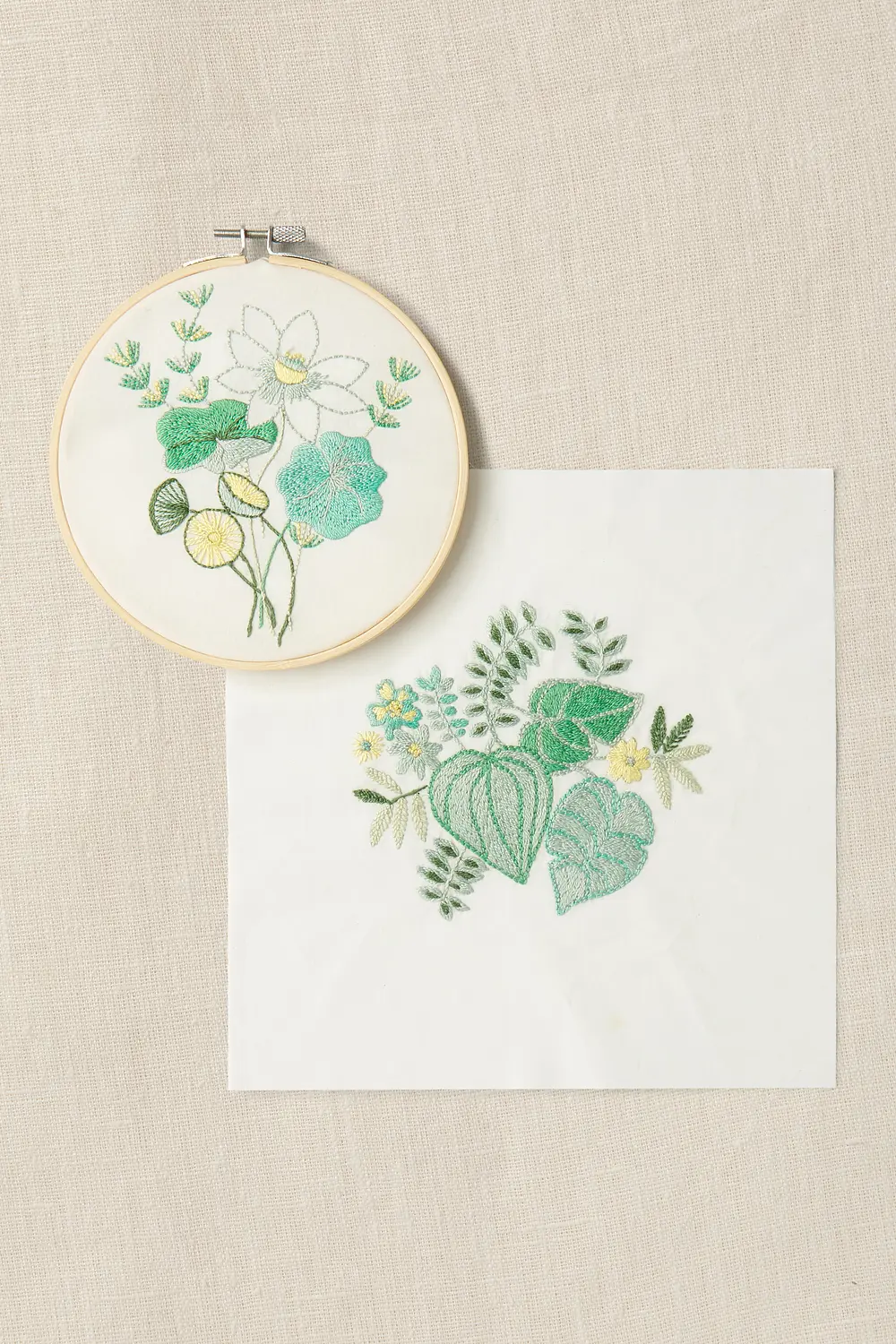 The Water Garden Embroidery Duo Kit - DMC