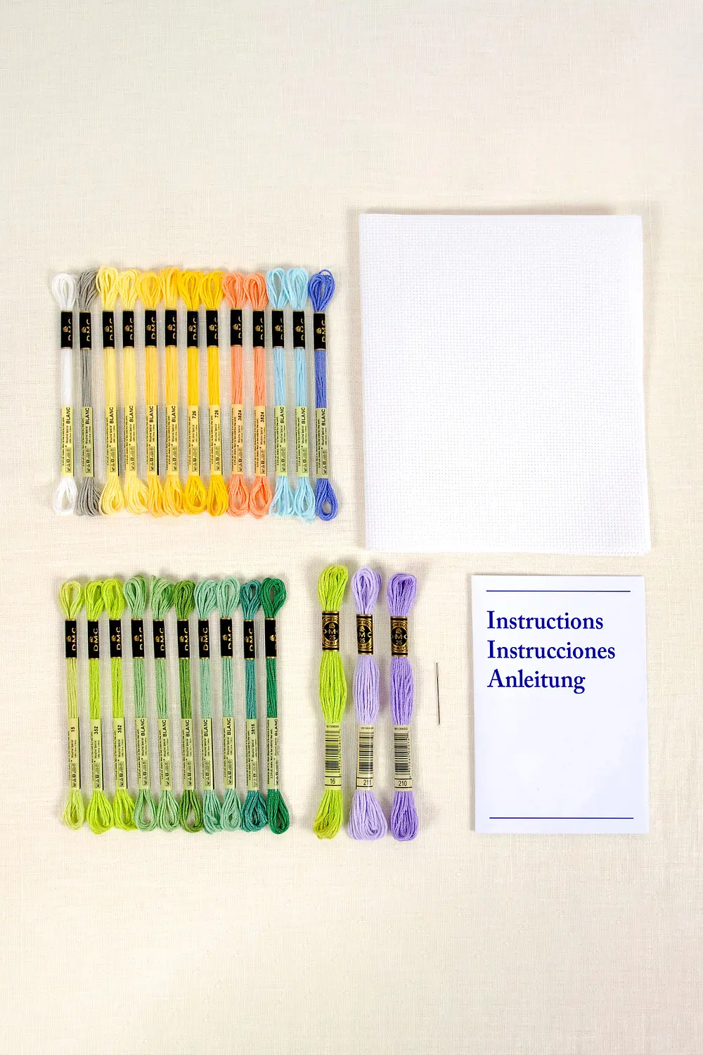 Provence by Nathalie Weinzaepflen Intermediate Cross Stitch Kit - DMC