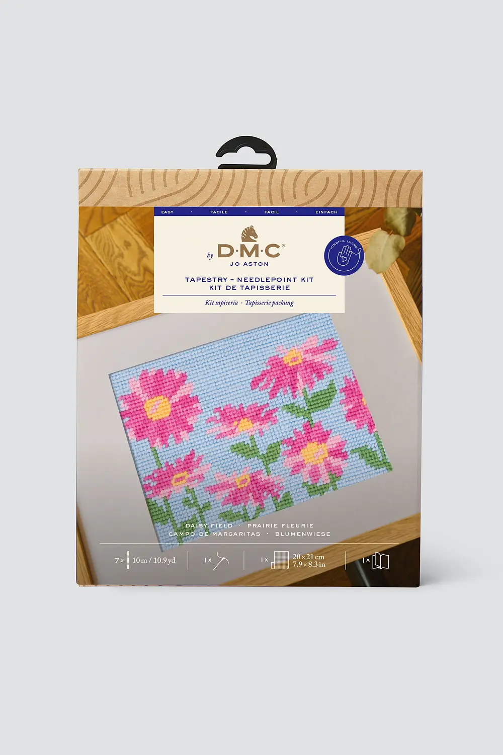Daisy Field by Jo Aston Easy Tapestry & Needlepoint Kit - DMC