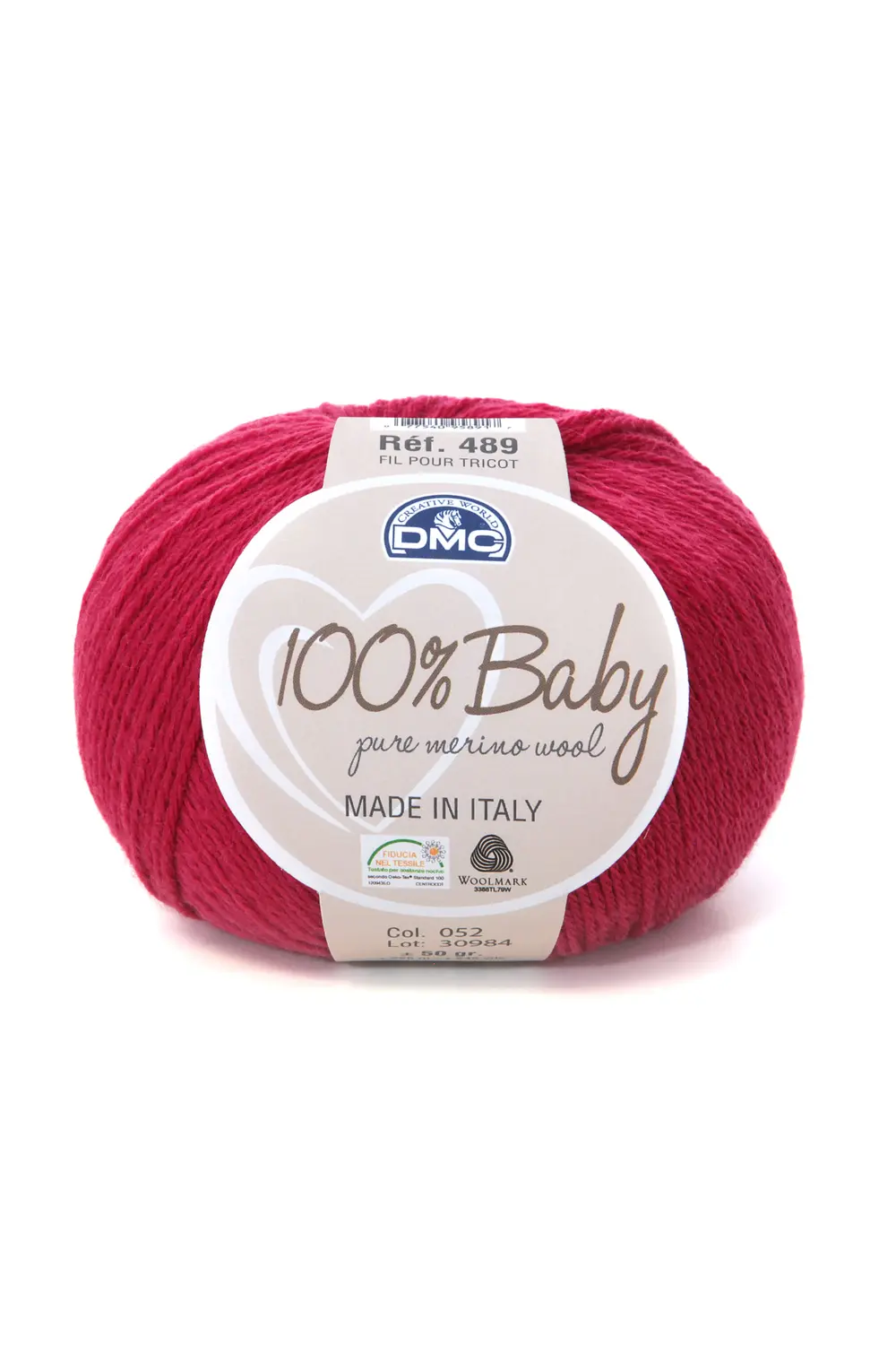 Laine 100% baby 489, pelote de laine mérinos - DMC - DMC