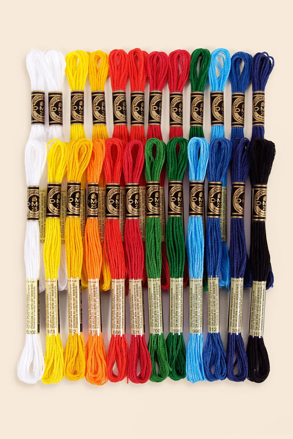 Flags Mouliné Thread Assortment - DMC