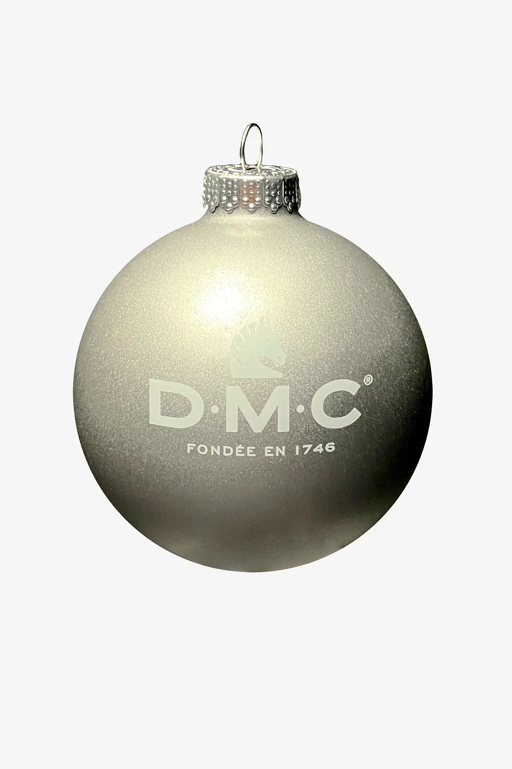 Christmas Ornament - Silver - DMC