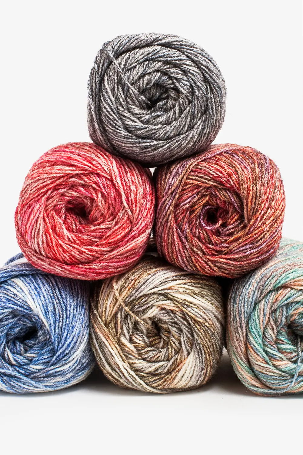 fil tricot DMC multicolore confetti - DMC