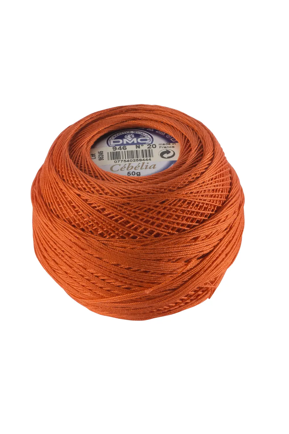 Fil Cébélia blanc/beige grosseurs 10-20-30-40 - DMC - DMC