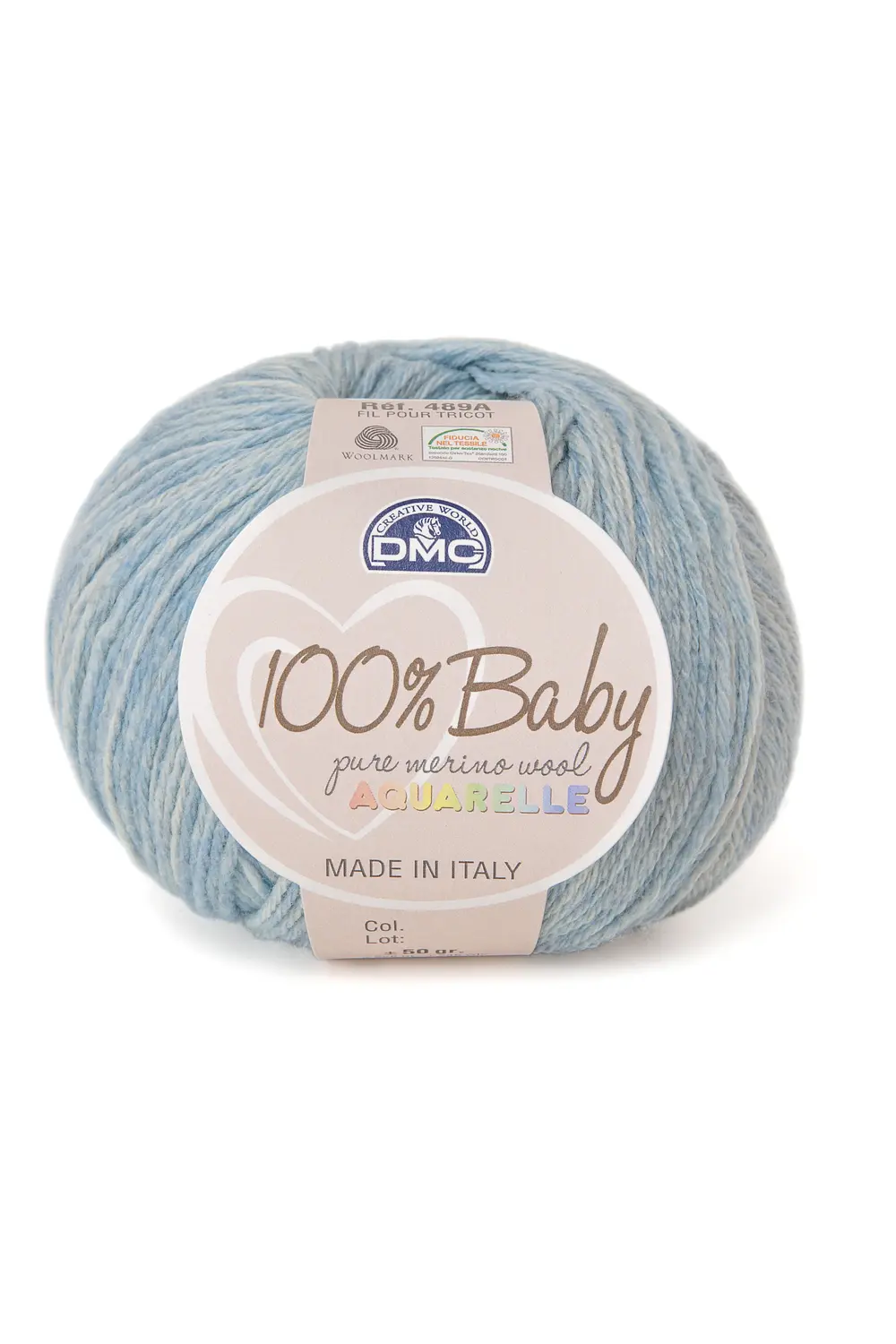 Laine 100% baby 489, pelote de laine mérinos - DMC - DMC