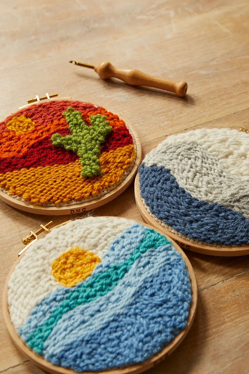 The Desert Meditation Punch Needle Kit - DMC