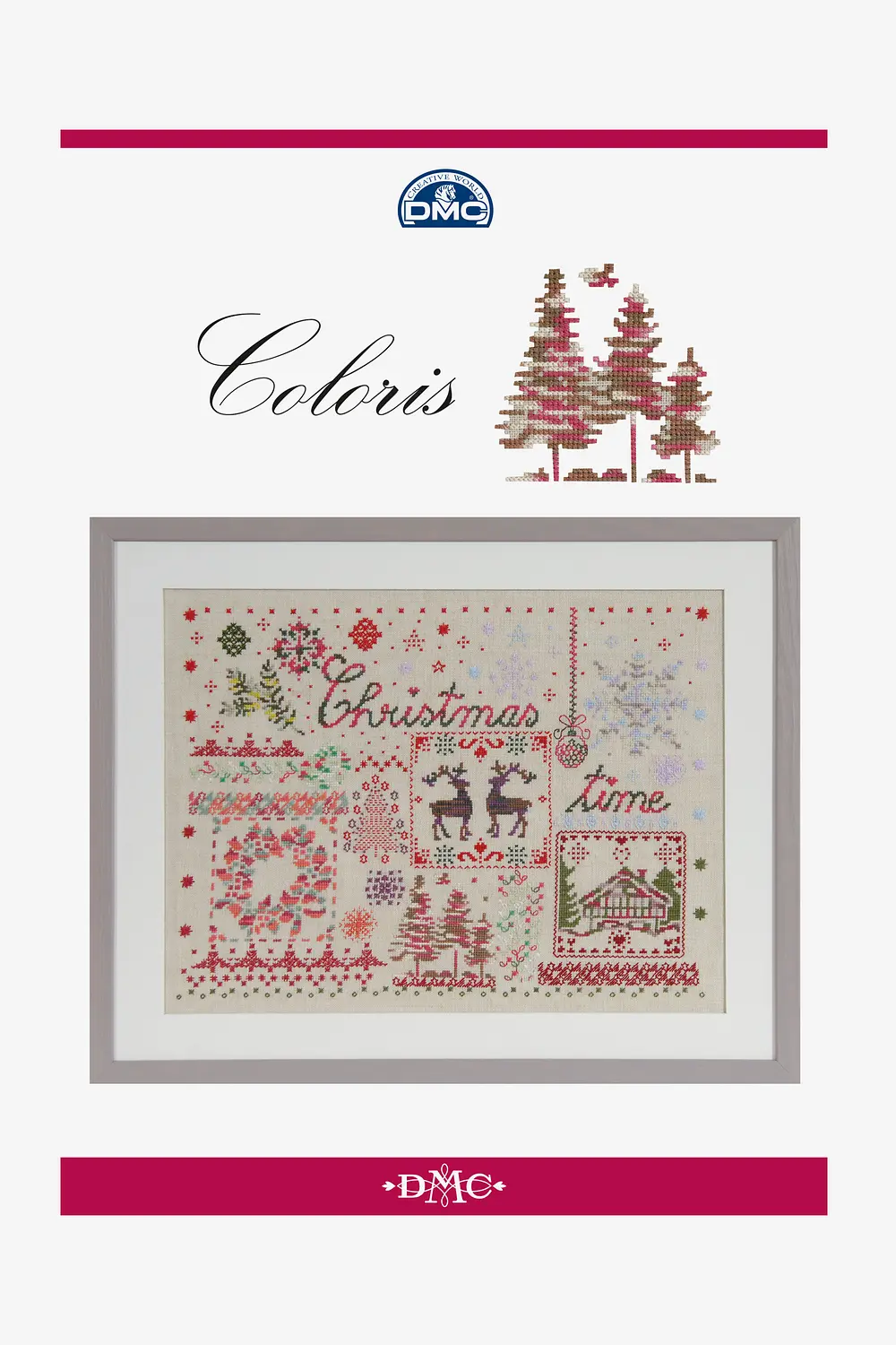 DMC Coloris Christmas cross stitch pattern - DMC