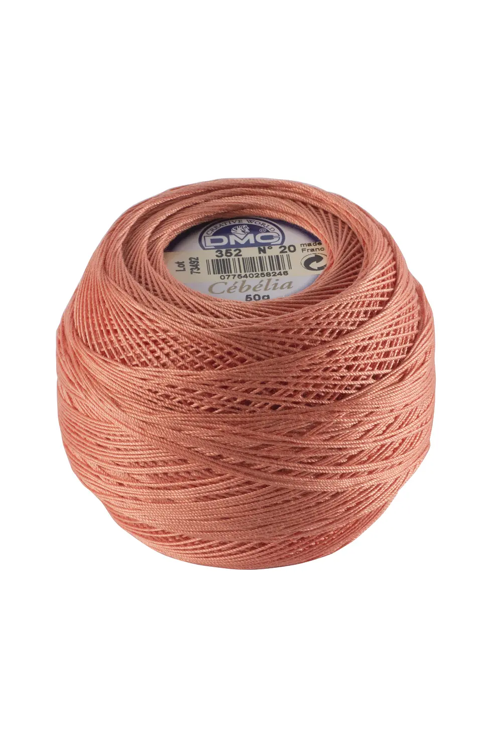 Fil Cébélia blanc/beige grosseurs 10-20-30-40 - DMC - DMC