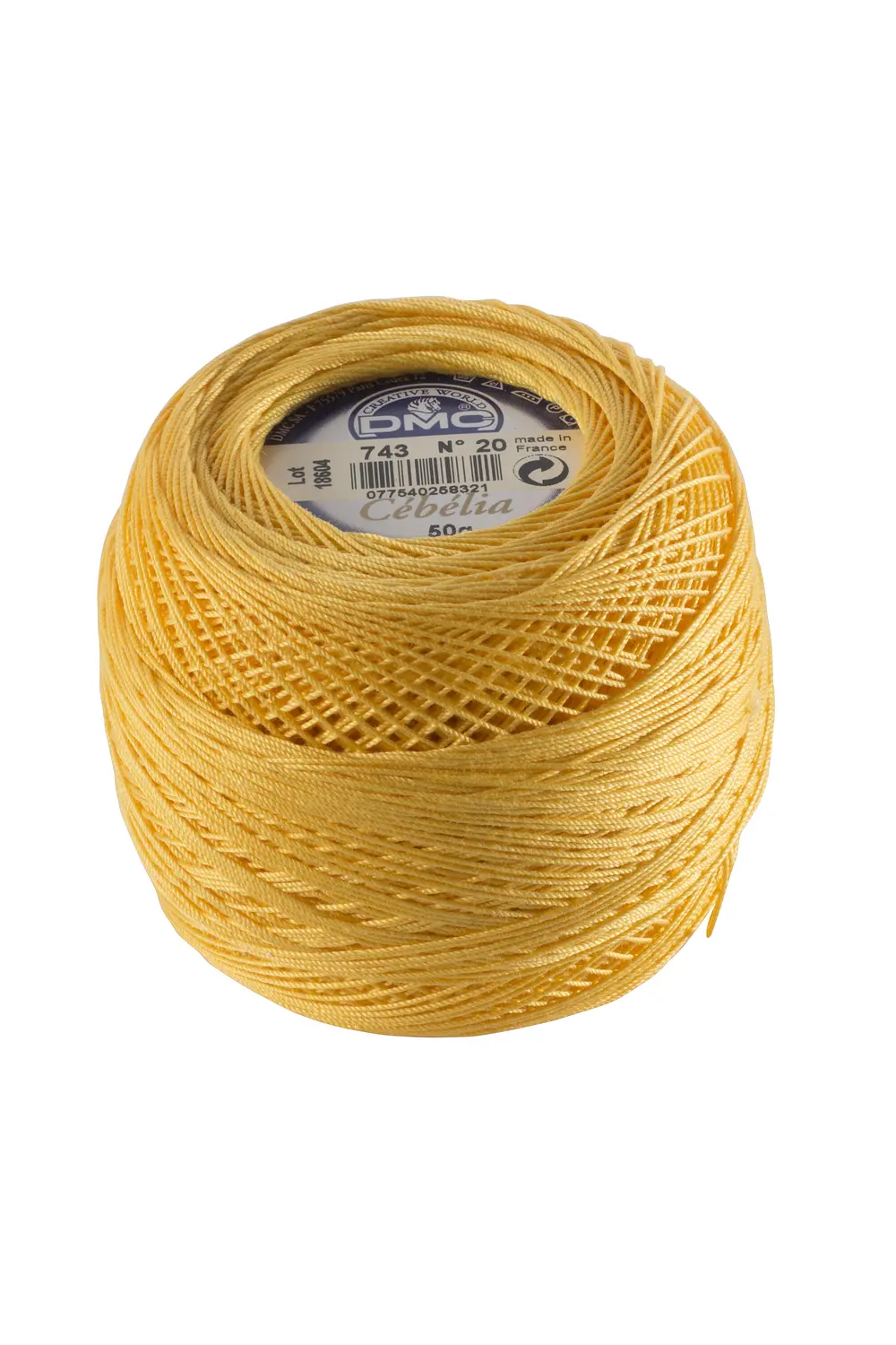 Fil Cébélia blanc/beige grosseurs 10-20-30-40 - DMC - DMC