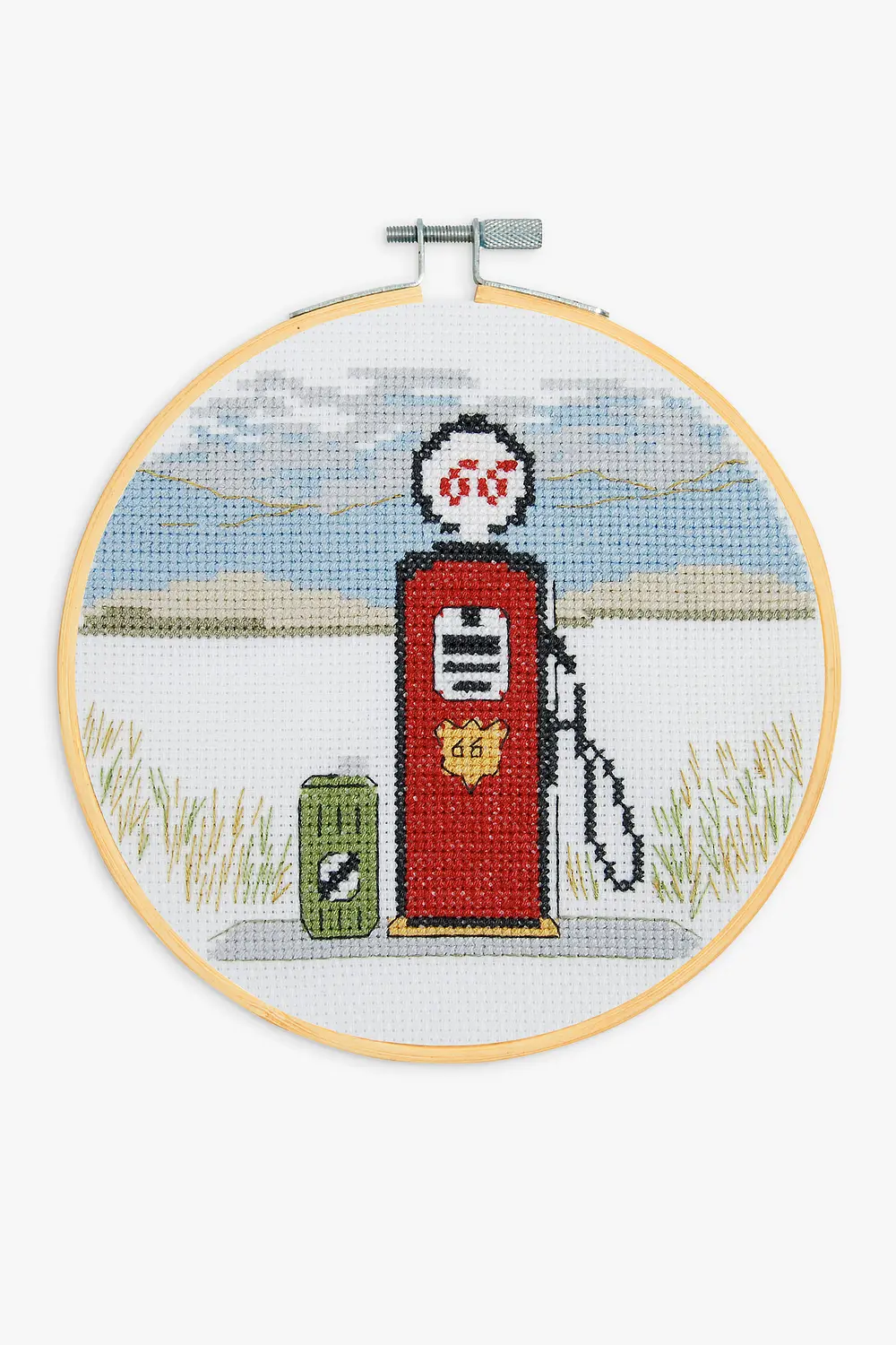Gas Pump, The American Dream Easy Cross Stitch Kit - DMC