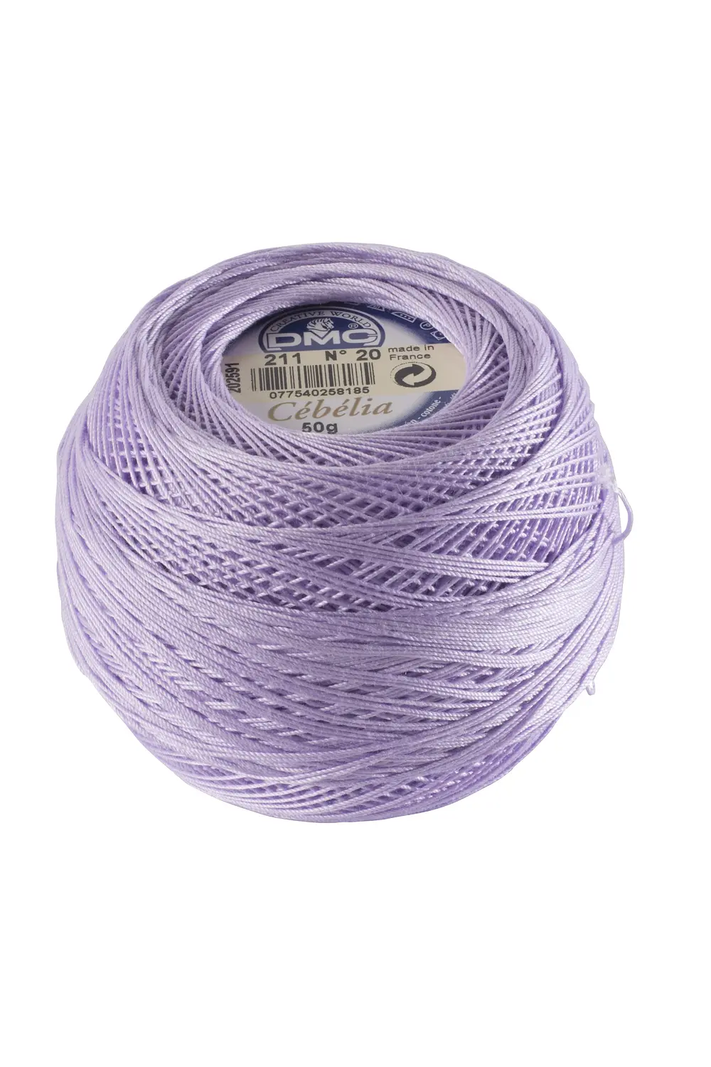 Fil Cébélia blanc/beige grosseurs 10-20-30-40 - DMC - DMC