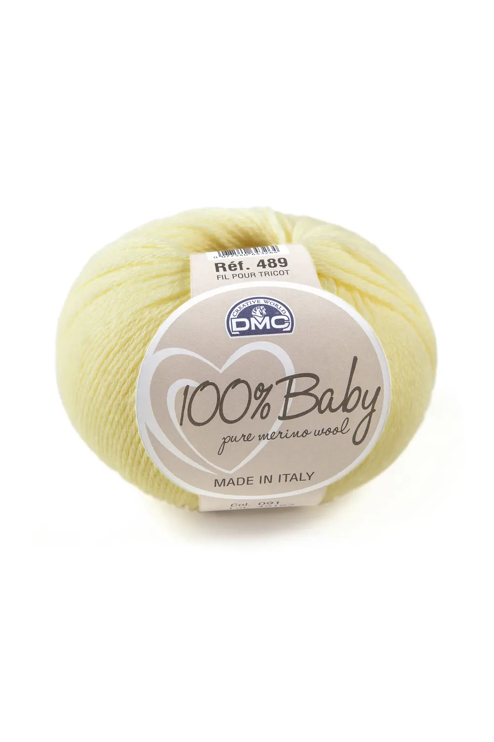 Laine 100% baby 489, pelote de laine mérinos - DMC - DMC