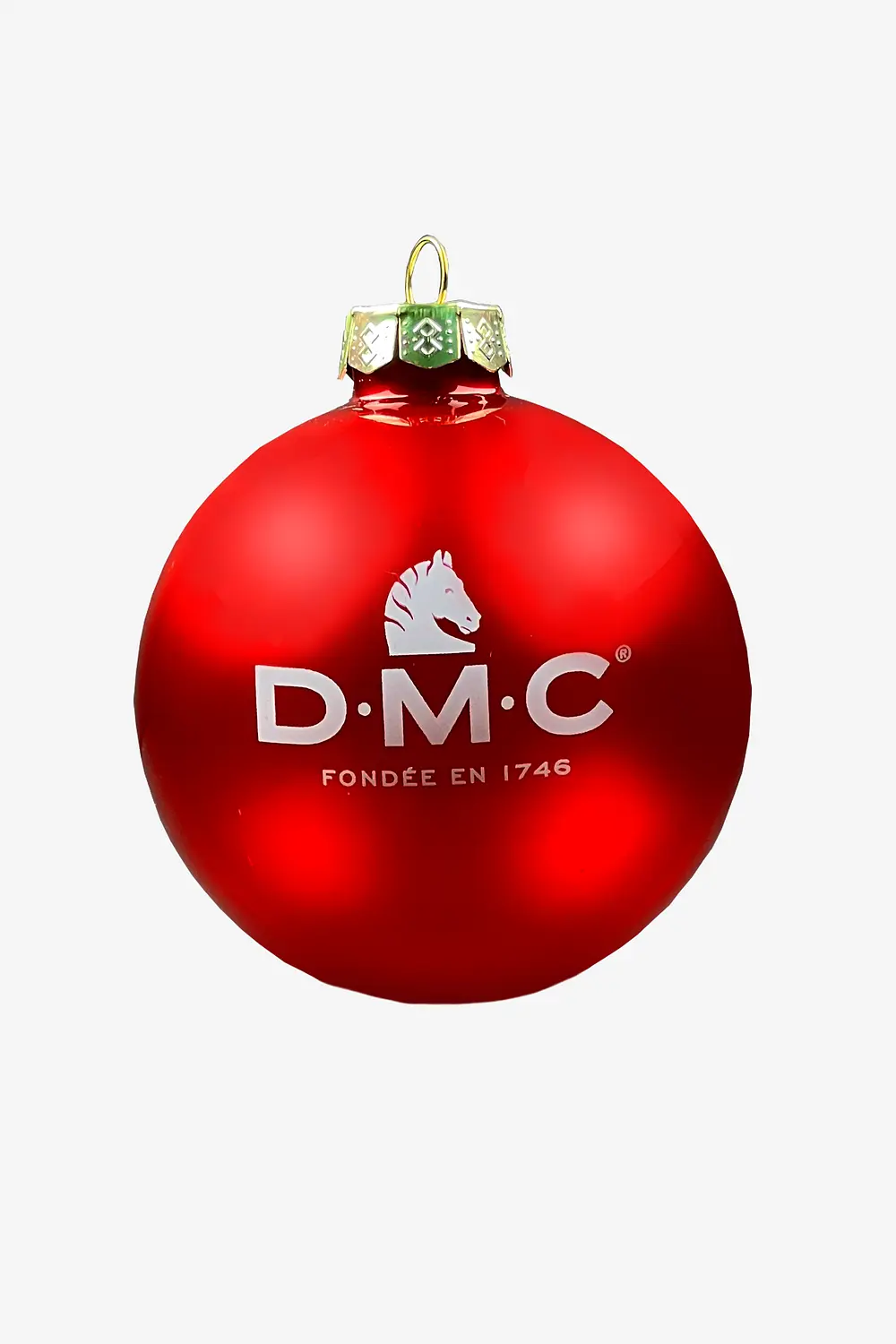 Christmas Ornament - Red - DMC