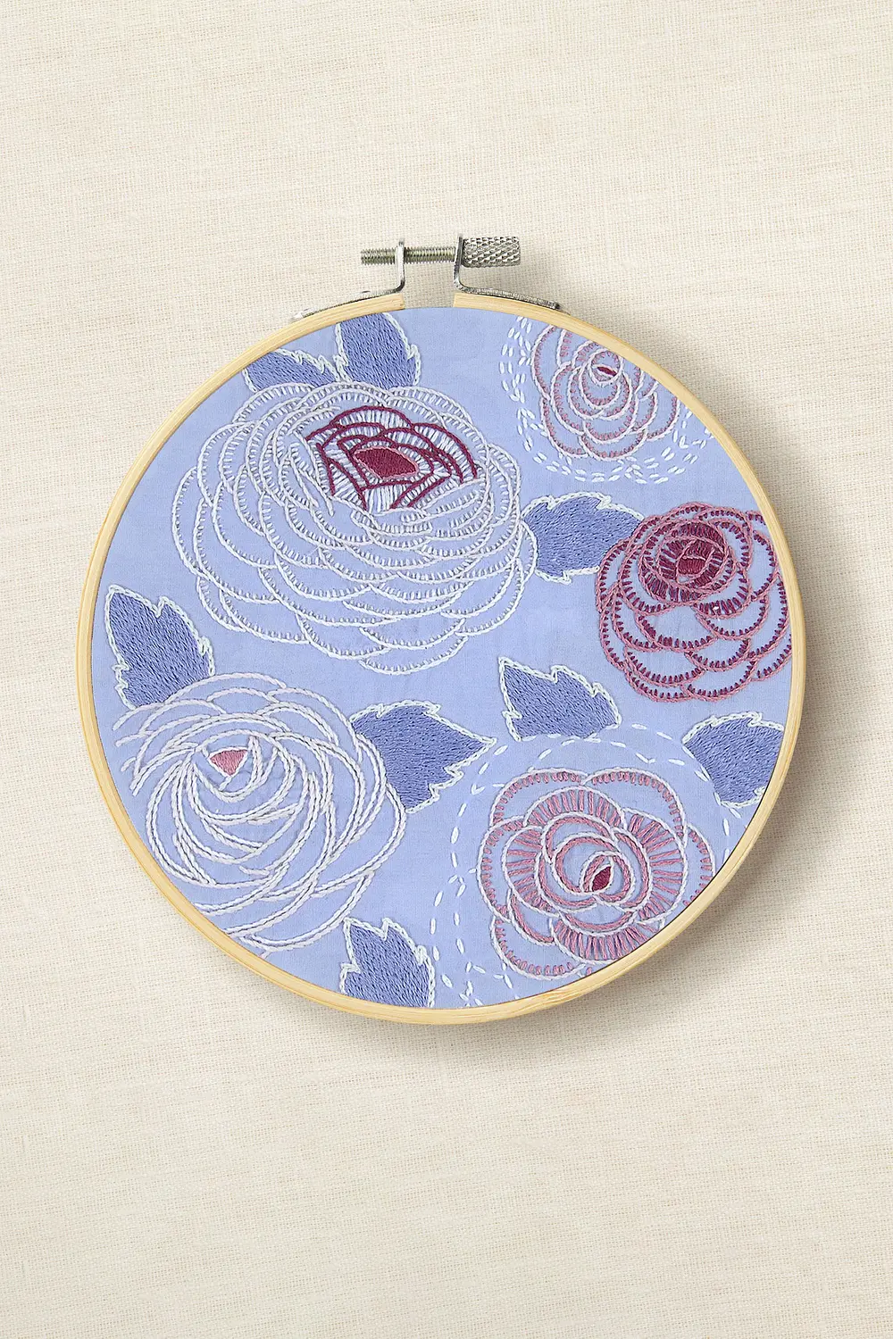Ranunculus by Marie-Dominique Procureur Easy Embroidery Kit - DMC