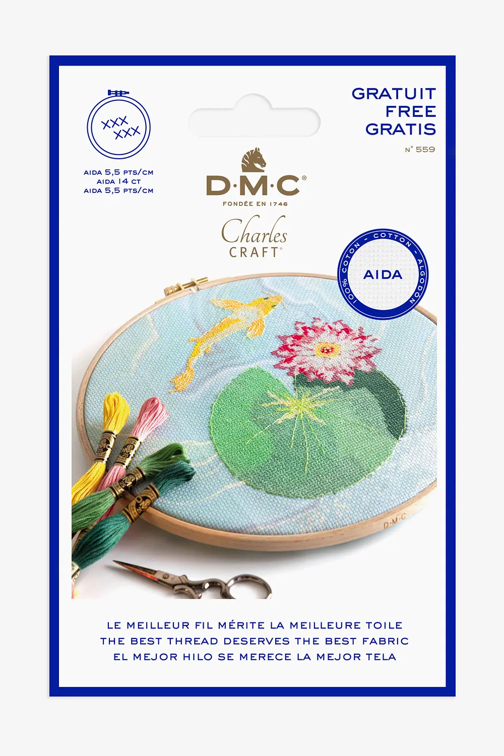 Water Garden Pattern Leaflet - DMC