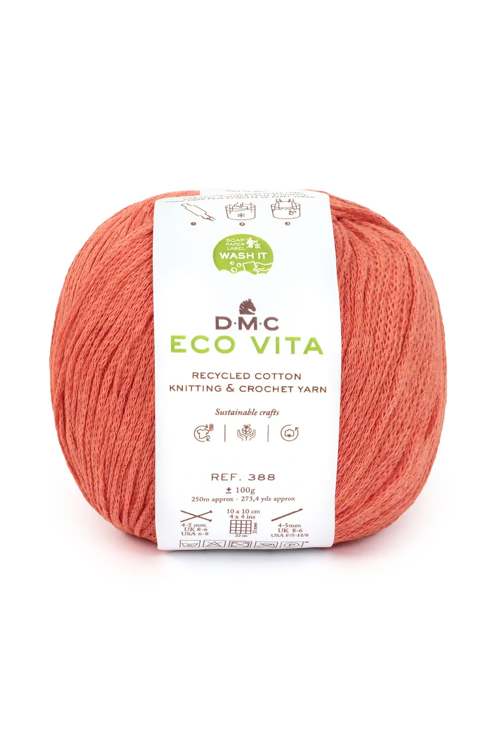 Eco Vita Recycled Cotton Knitting & Crochet Yarn - DMC