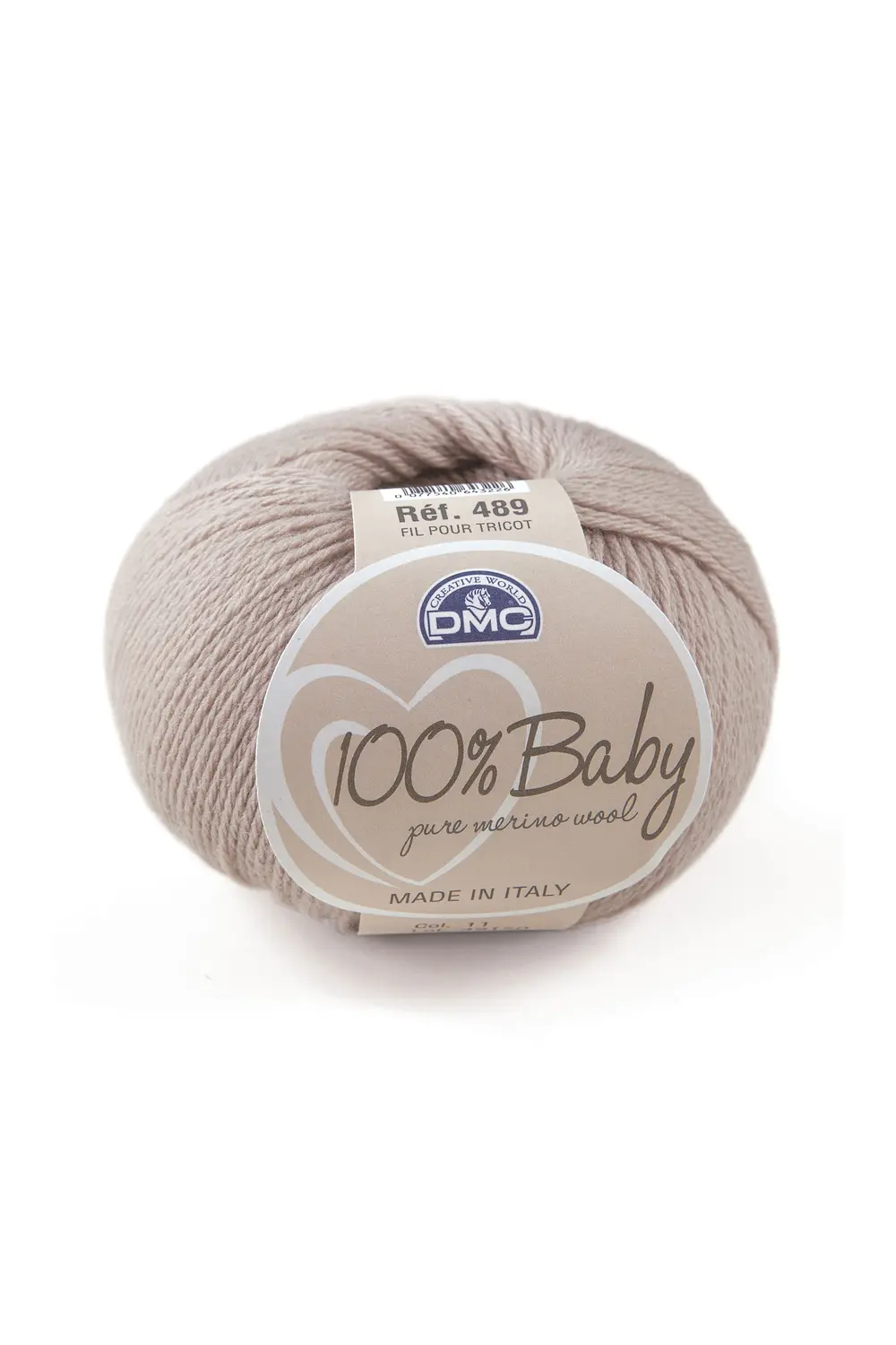 Laine 100% baby 489, pelote de laine mérinos - DMC - DMC