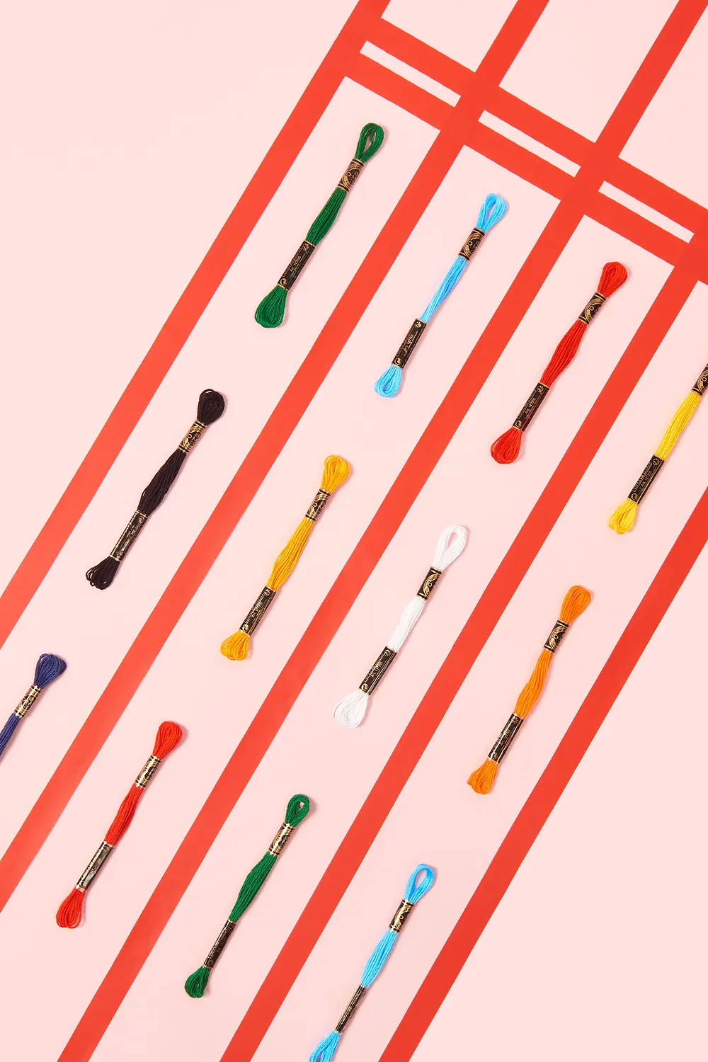 Flags Mouliné Thread Assortment - DMC