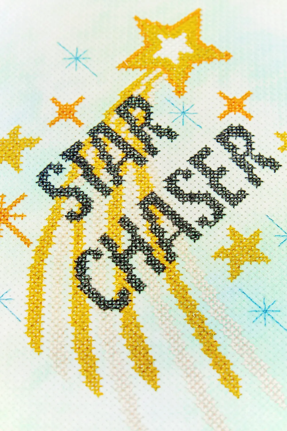 Printed Aida Embroidery Fabric 14 count - 5.5 pts/cm - DMC