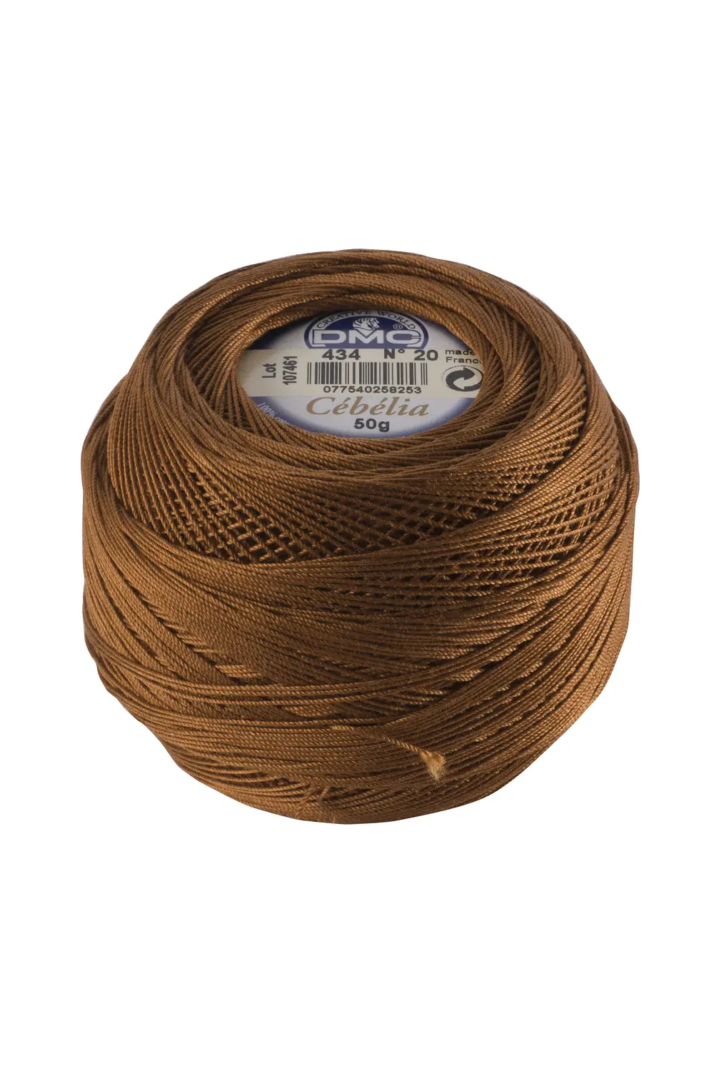 Fil Cébélia blanc/beige grosseurs 10-20-30-40 - DMC - DMC