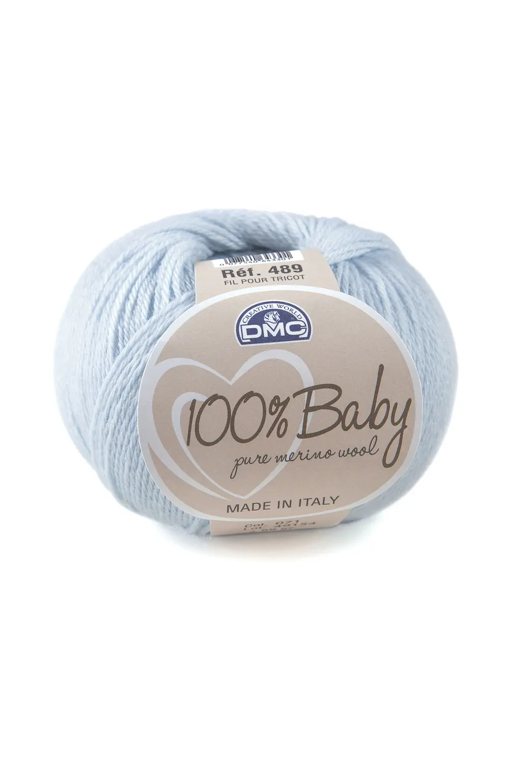 Laine 100% baby 489, pelote de laine mérinos - DMC - DMC