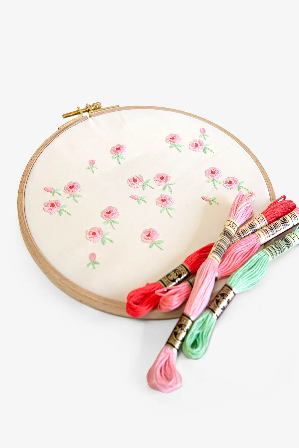 Kit broderie Mini roses - DMC