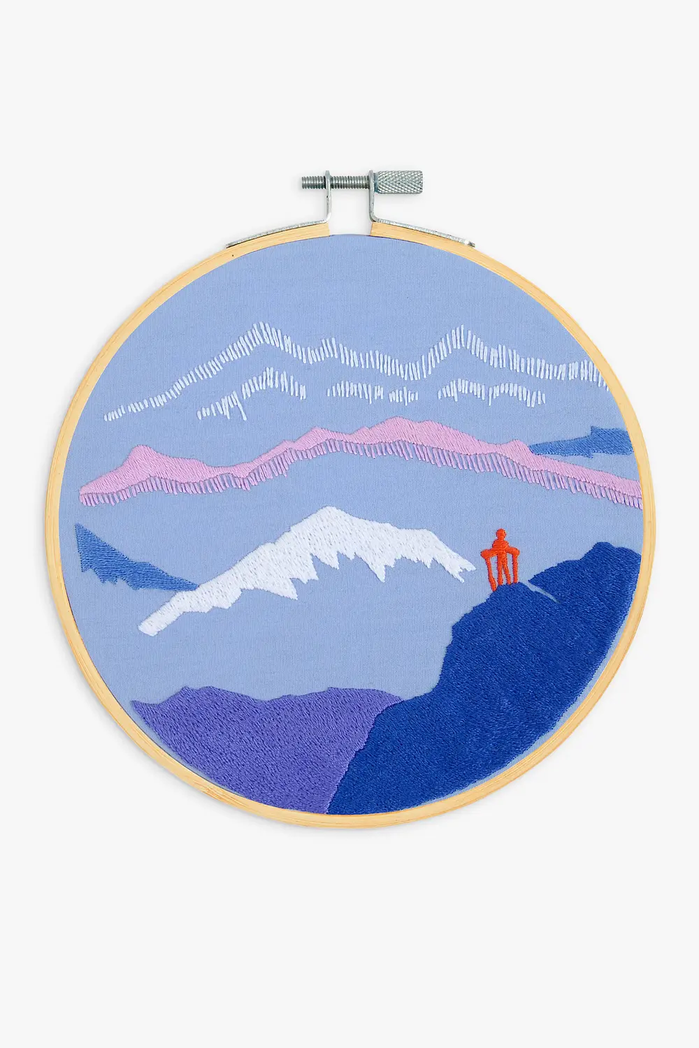 The Summit, Infinite Spaces Intermediate Embroidery Kit - DMC