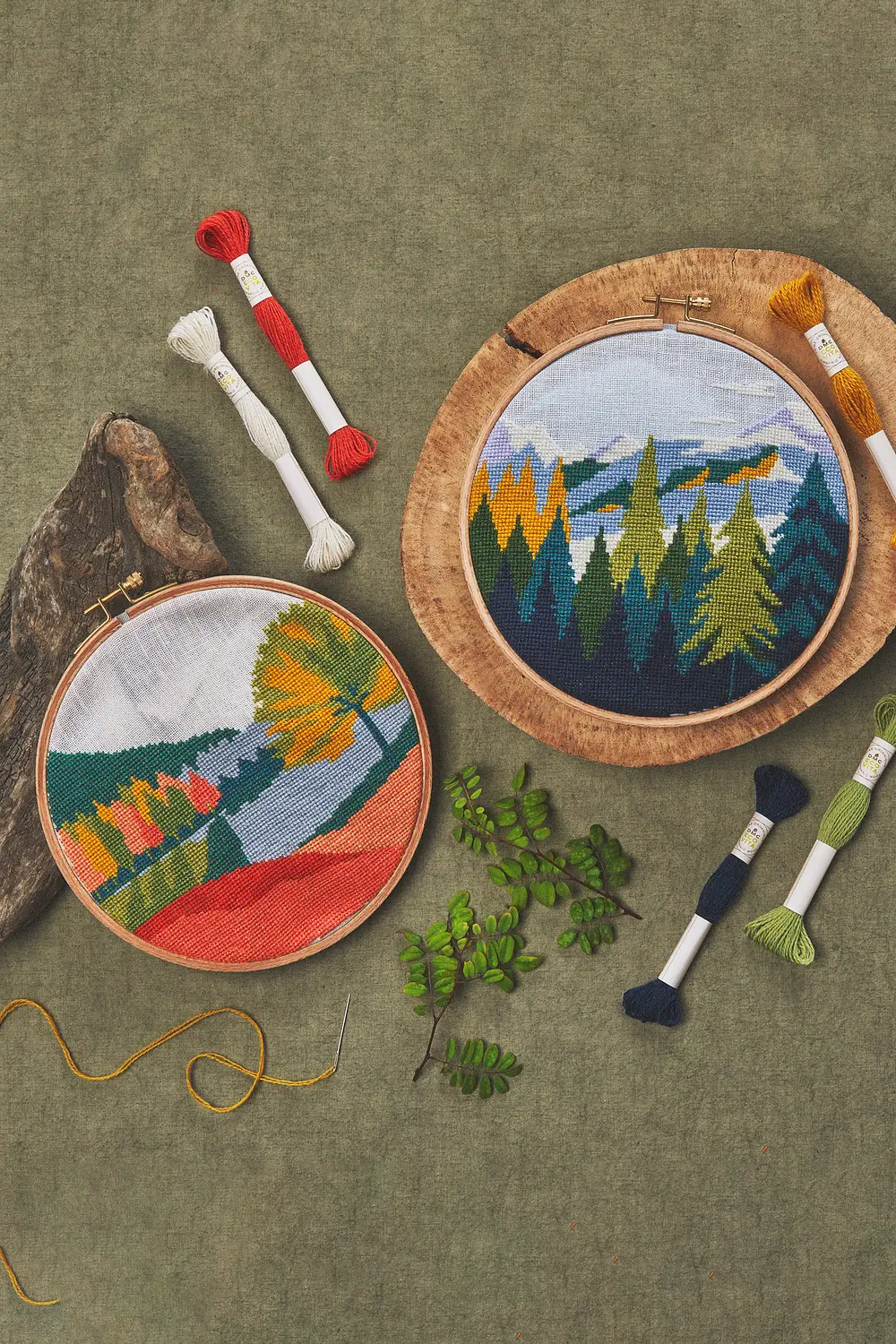 The Forester’s Wall, Eco Vita Organic Naturally Dyed Organic Wool ...