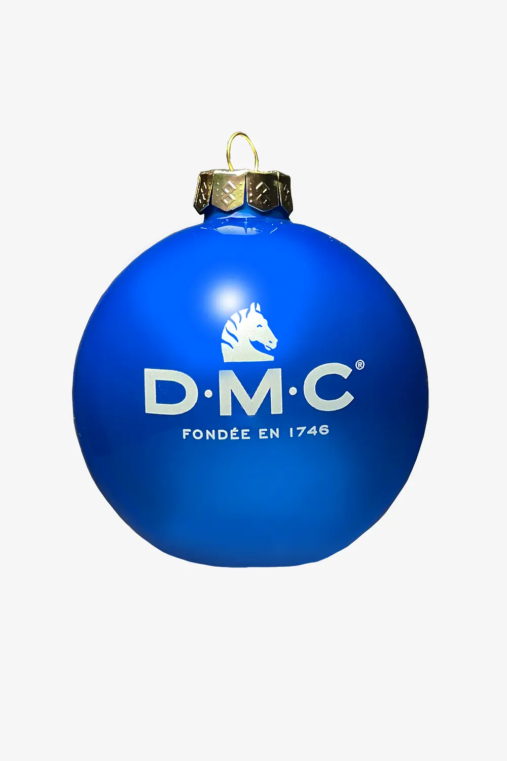 Christmas Ornament - Blue - DMC