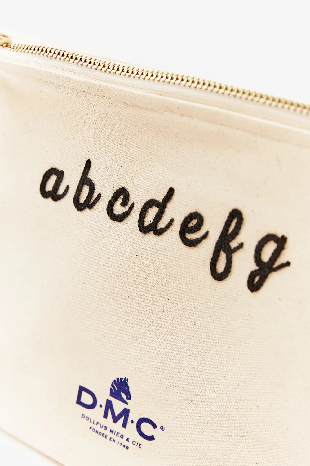 Alphabet Pouch Bag Kit - DMC