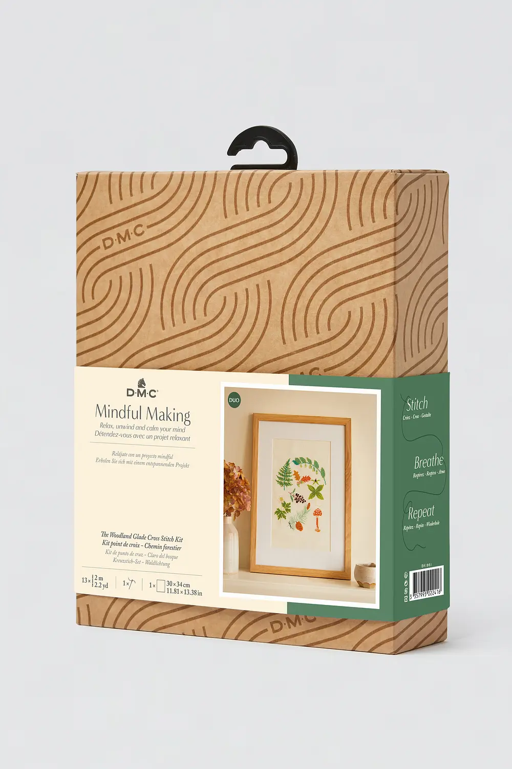 The Woodland Glade Cross Stitch Kit - DMC